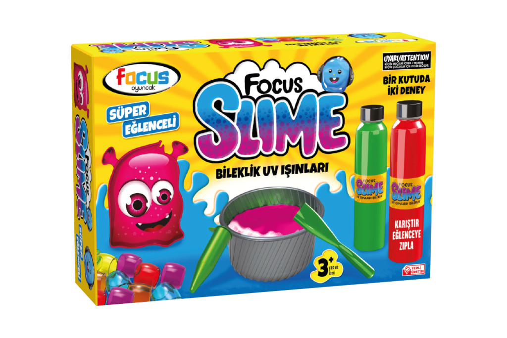 Slime Yapım Seti UV Işınlı Bileklik Yapımı – Zeno Toys