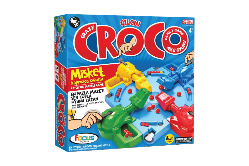 Crazy Croco Ball Collecting Game 4 – Zeno Toys